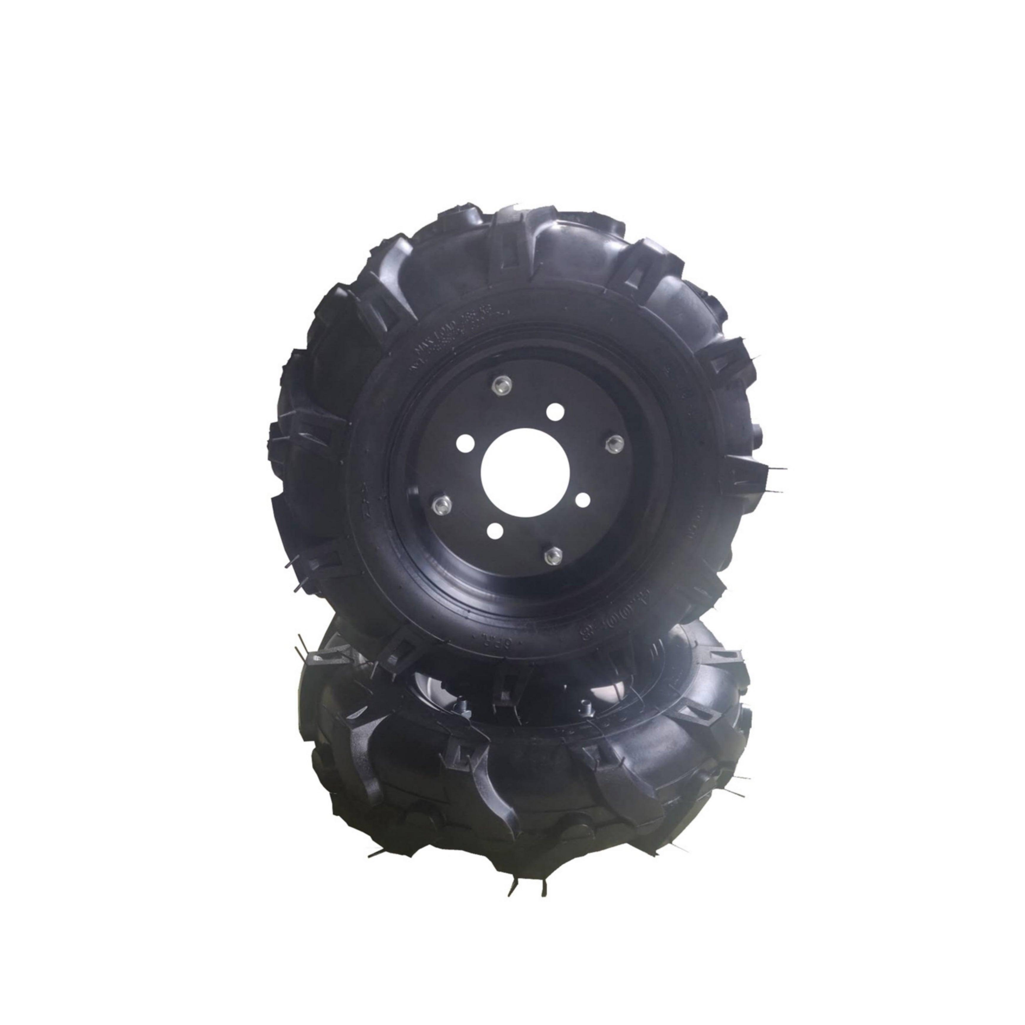 4.00X8 TVS Tire and Rims Pair — SPAARKINDIA