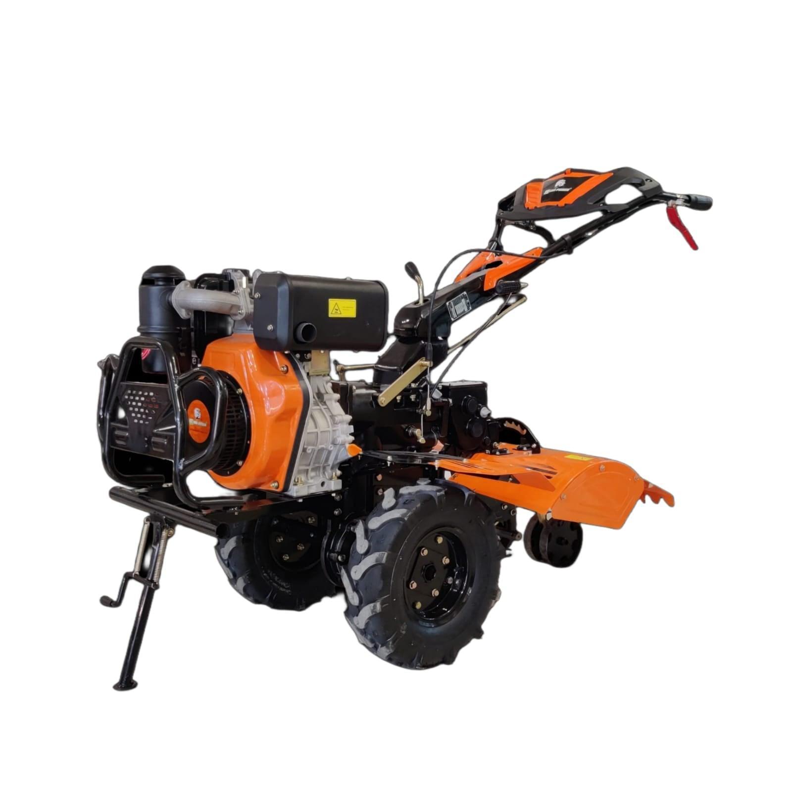 9 HP Diesel Back Rotary Power Weeder — SPAARKINDIA