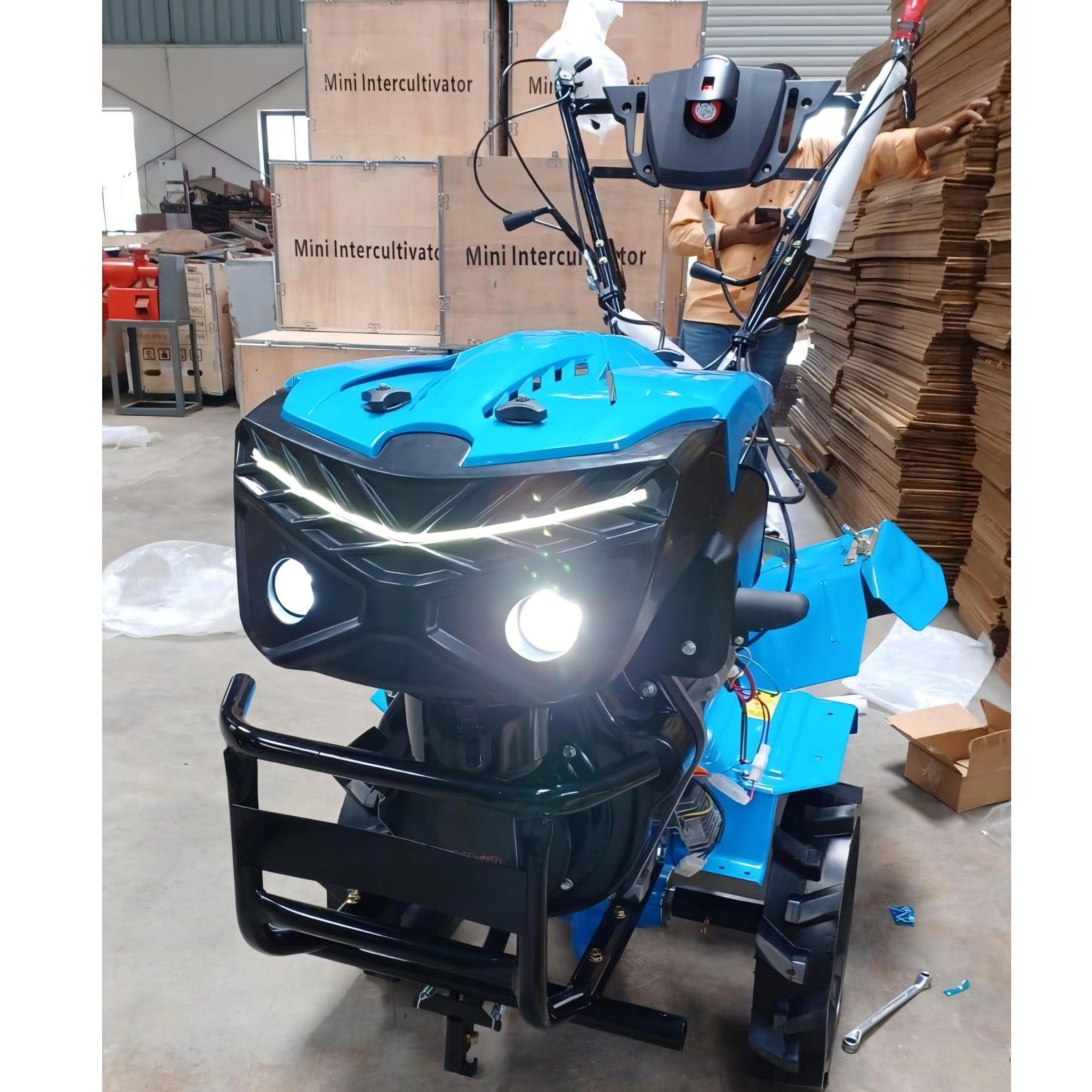 Back Rotary Power Weeder 10 HP | Forward Reverse Working — SPAARK Agro