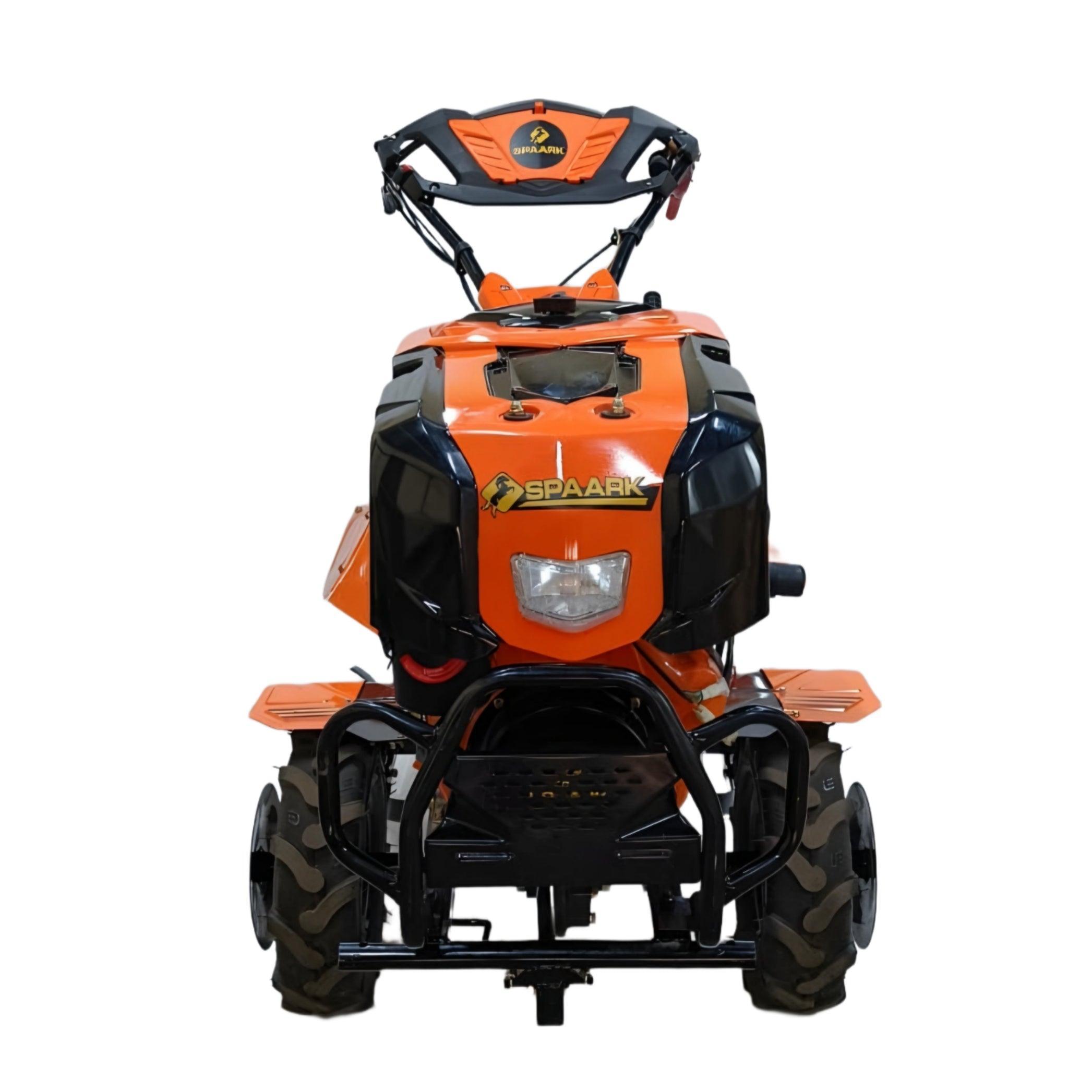 Back Rotary Power Weeder-12HP with 3 Rotavators — SPAARKINDIA