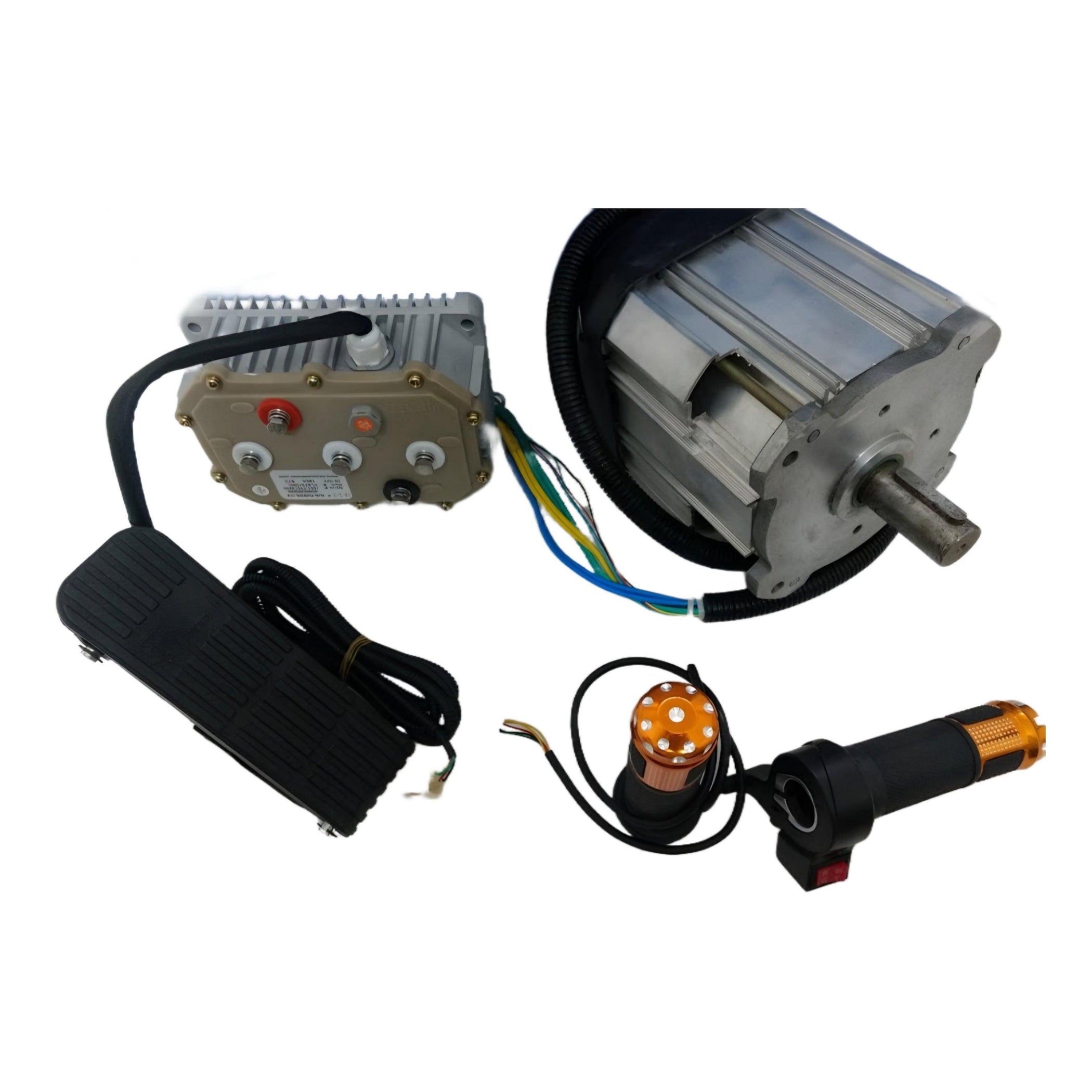 BLDC Motor 2KW 48V with Kelly Controller and Throttle for Electric Veh ...