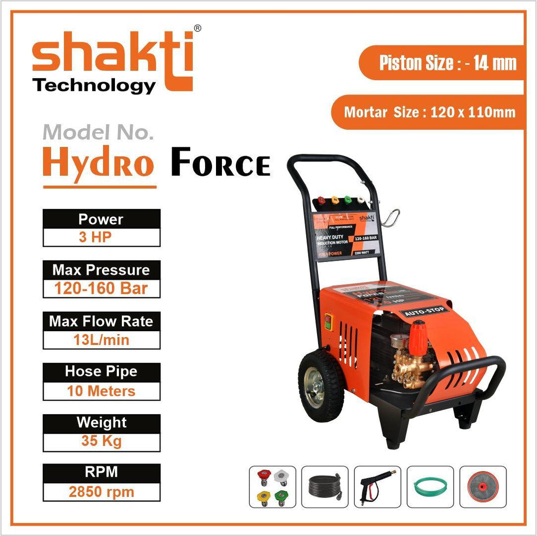 Hydro Force High Pressure Car Washer — SPAARKINDIA — SPAARK Agro