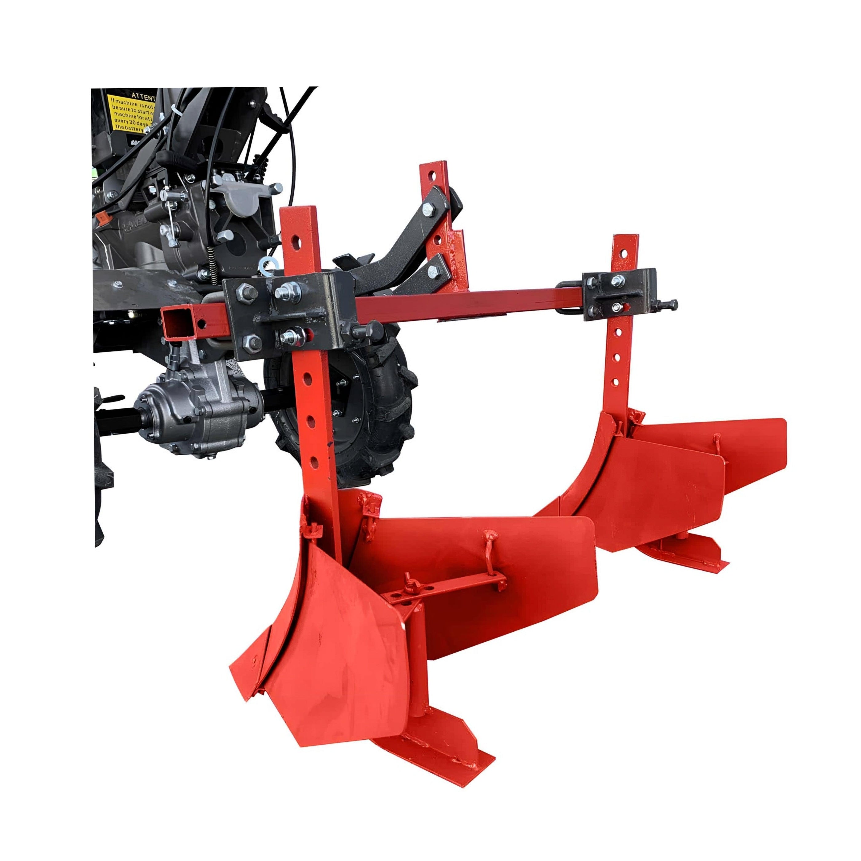 Premium two row Ridger for power weeders — SPAARK Agro